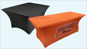 Custom Printed Table Cloth Banners | Fast Turnaround & Affordable