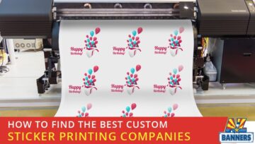 How to Find the Best Custom Sticker Printing Companies