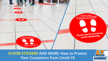 Floor Stickers and More: How to Protect Your Customers from COVID-19