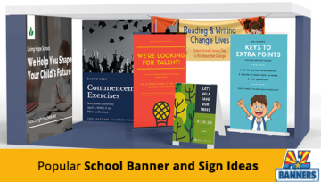 8 Popular School Banner and Sign Ideas