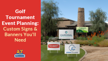 Golf Tournament Event Planning: 5 Custom Signs & Banners You'll Need