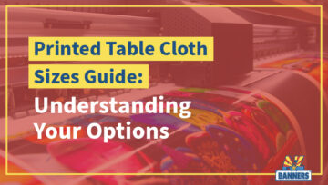 Printed Table Cloth Sizes Guide: Understanding Your Options