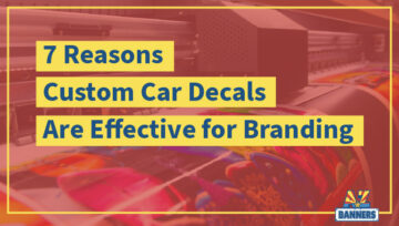 7 Reasons Custom Car Decals Are Effective for Branding